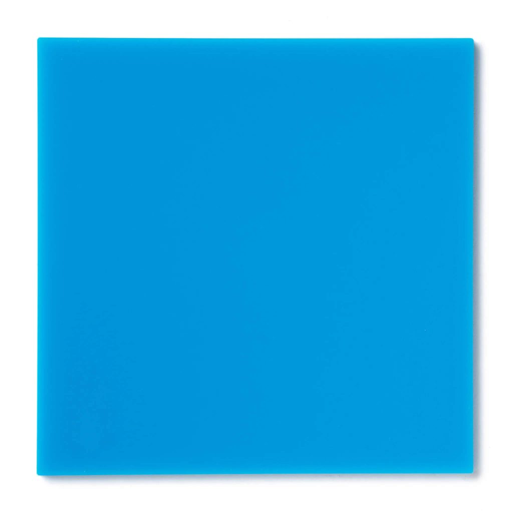 Baby Blue Opaque Acrylic Sheet - Sheen Plastics