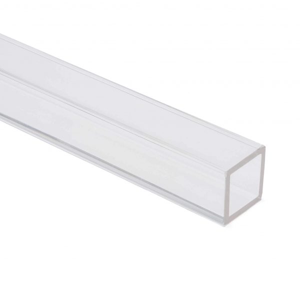 Clear Colorless Acrylic Square Tube - Sheen Plastics