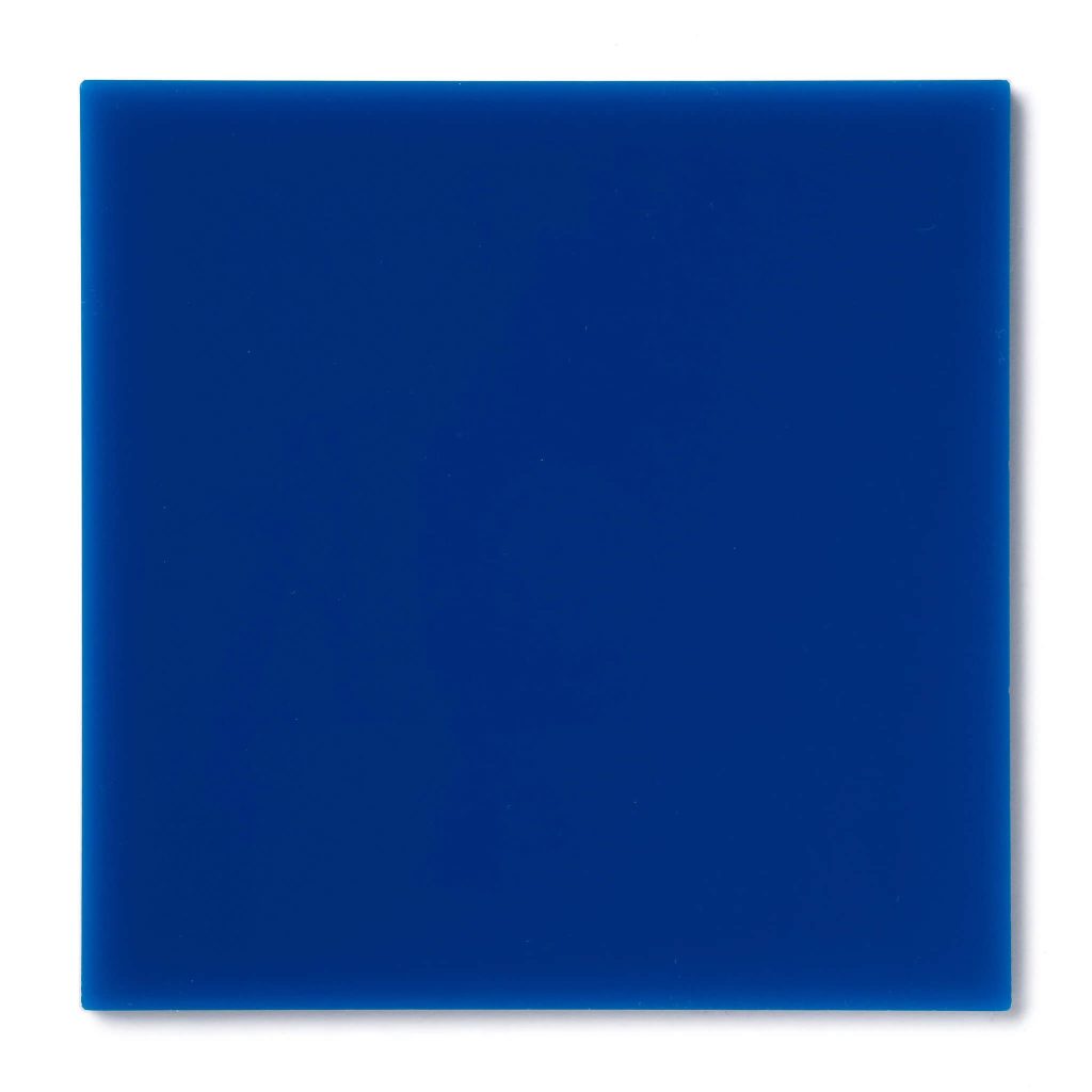 Dark Blue Opaque Acrylic Sheet - Sheen Plastics