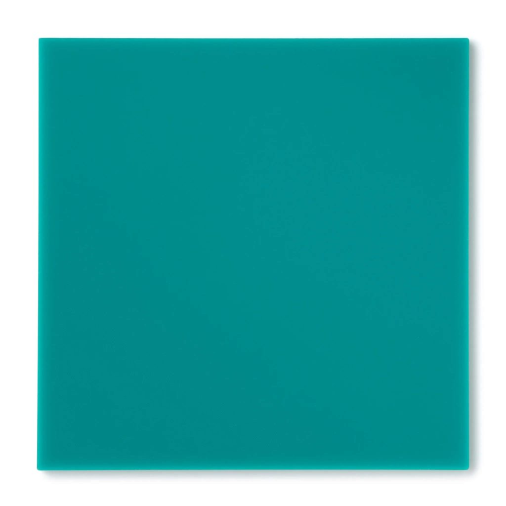 Teal Opaque Acrylic Sheet - Sheen Plastics
