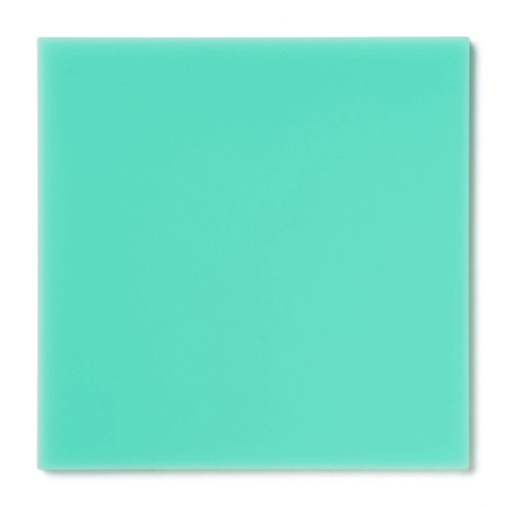 Turquoise Opaque Acrylic Sheet - Sheen Plastics